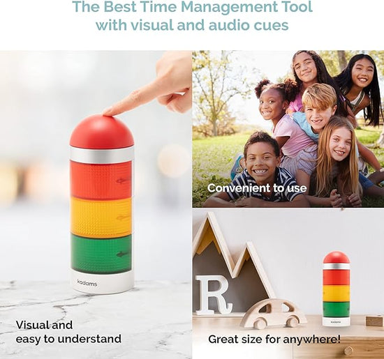 Visual Timer for Kids - Pre-Alarm Stoplight Countdown Timer ...